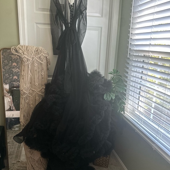 Leah Maria Couture | Intimates & Sleepwear | Leah Maria Elegant Black ...